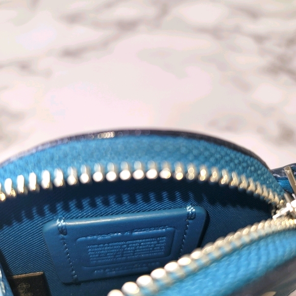 Coach | Bags | Coach Blue Binky | Poshmark